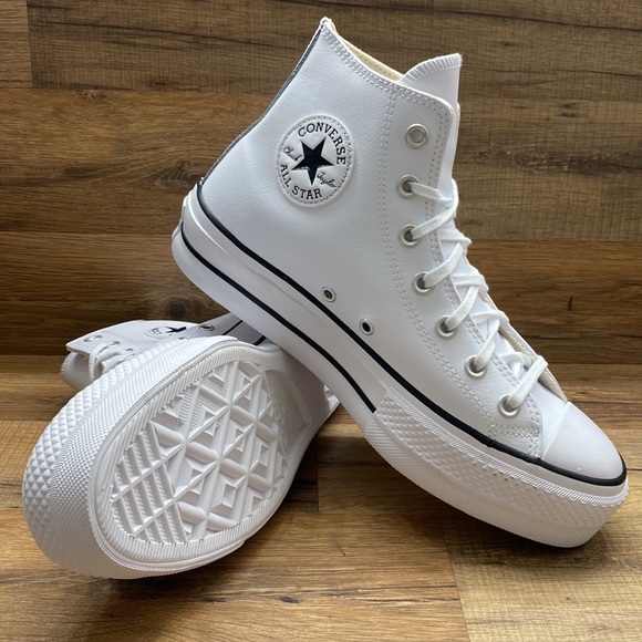Converse | Shoes | Platform Converse Ctas Lift Hi Leather | Poshmark